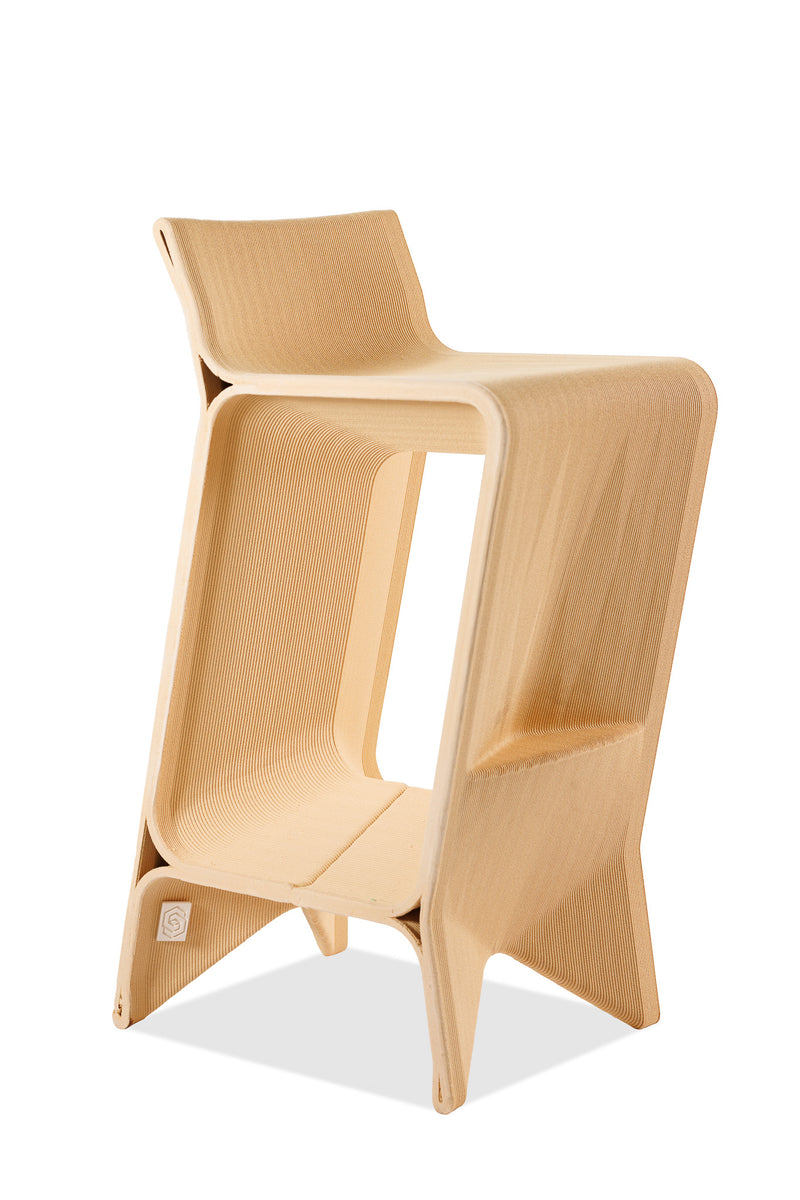 Paper Plane - Bar Chair wood – lostboyslab